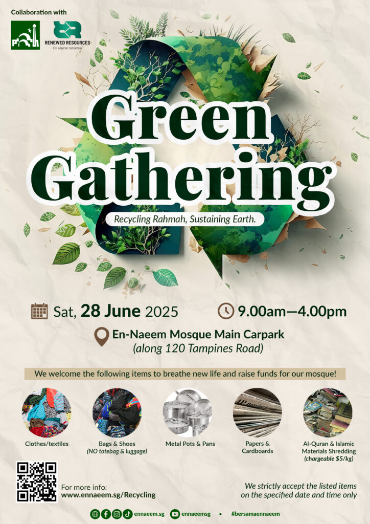 Masjid En-Naeem | Green Gathering: Recycling Rahmah, Sustaining Earth